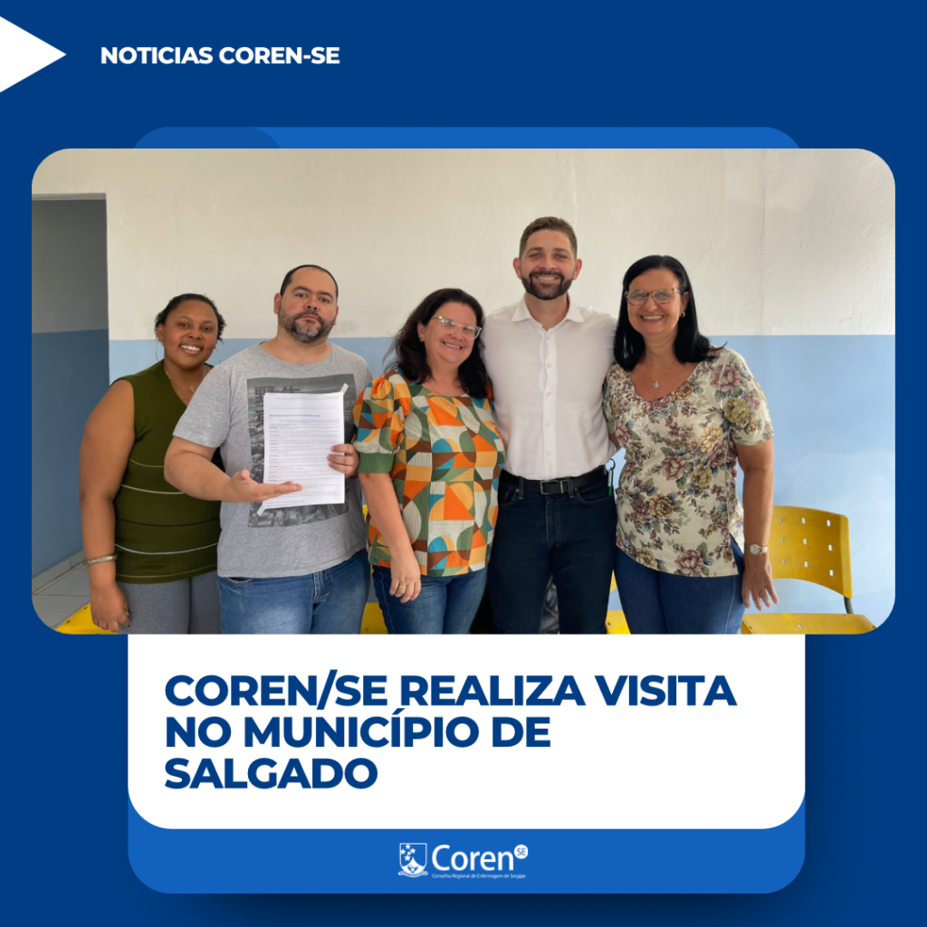 Coren/SE realiza visita ao município de Salgado | Conselho Regional de ...